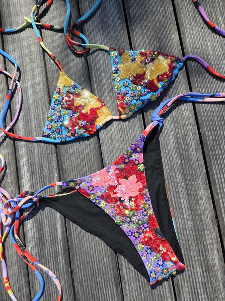 Hand-Sequined Elektra - Desert Flower – SEAQUEEN
